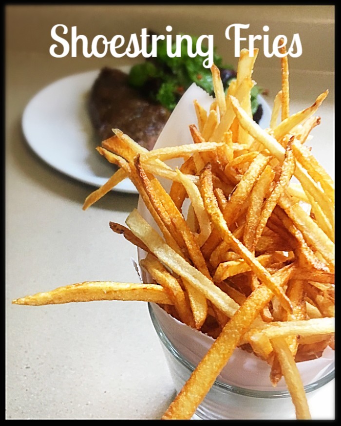 Shoestring French Fries In The Oven