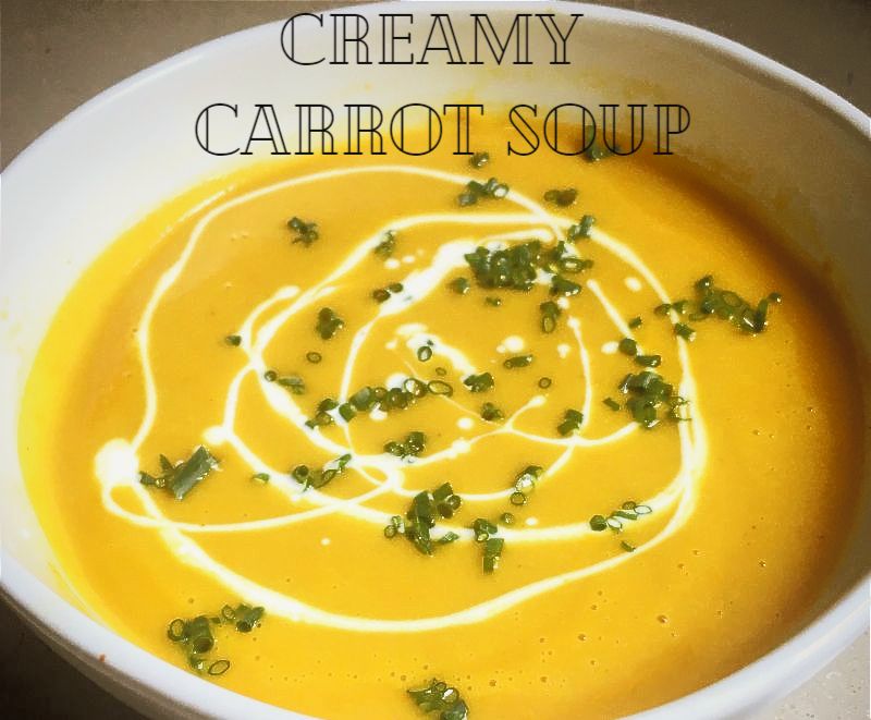 Creamy Carrot Soup - Chef Crusco Catering - Residential & Corporate ...